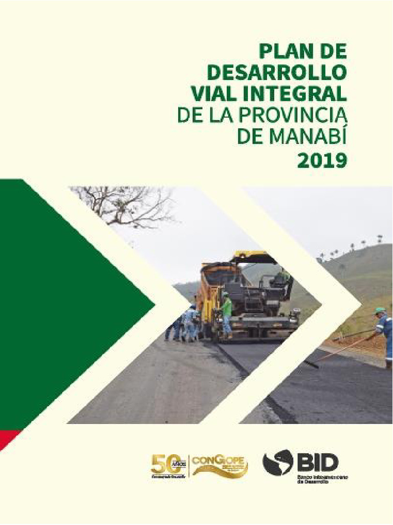 Manabi Plan Vial Integral | PDF | Ecuador | Accesibilidad