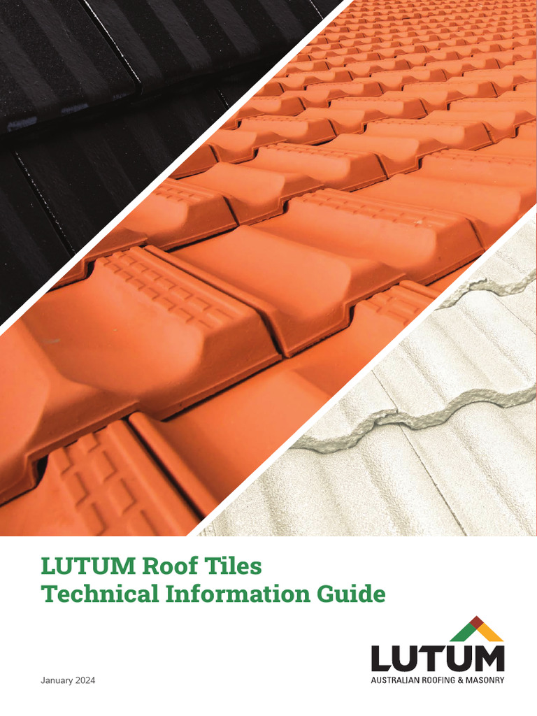 Lutum Roof Tiles Technical Guide | PDF | Roof | Tile