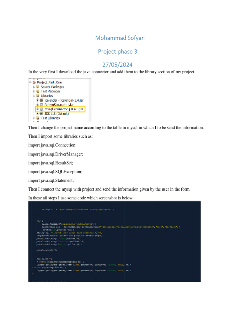 Java MySQL Integration Guide | PDF | Art | Computers