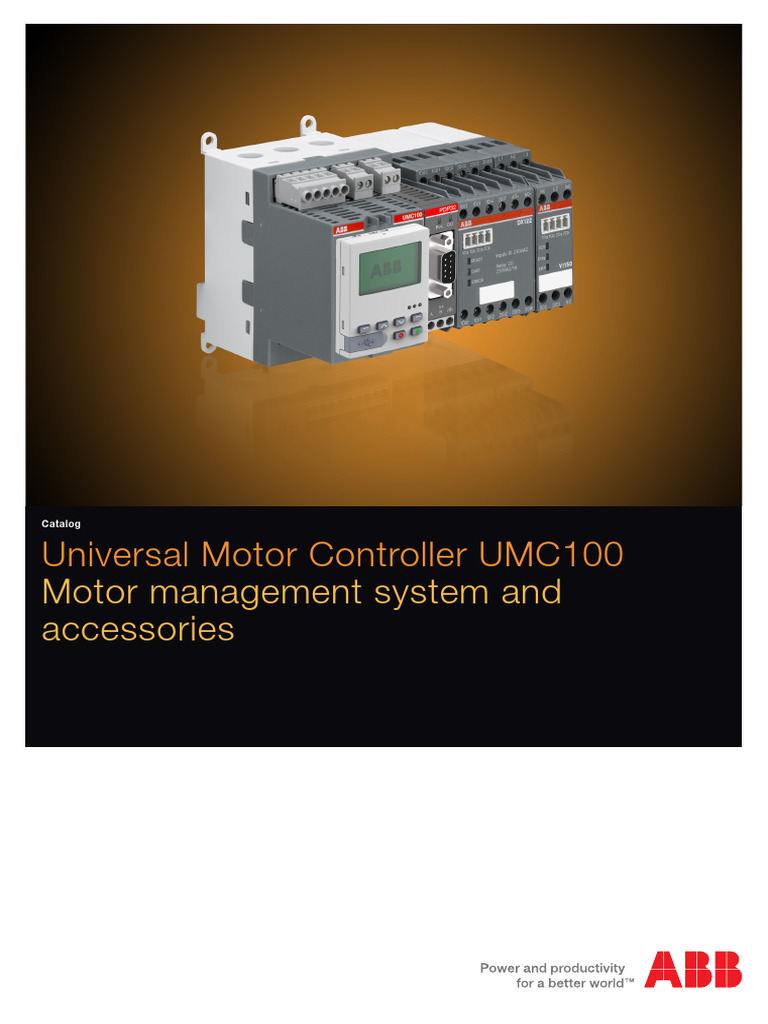 ABB Universal Motor Controller UMC100 en 0415 | PDF | Ethernet | Electric Motor