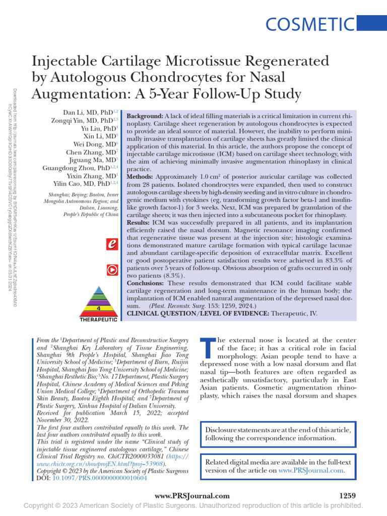 injectable_cartilage_microtissue_regenerated_by.12 | PDF | Plastic ...