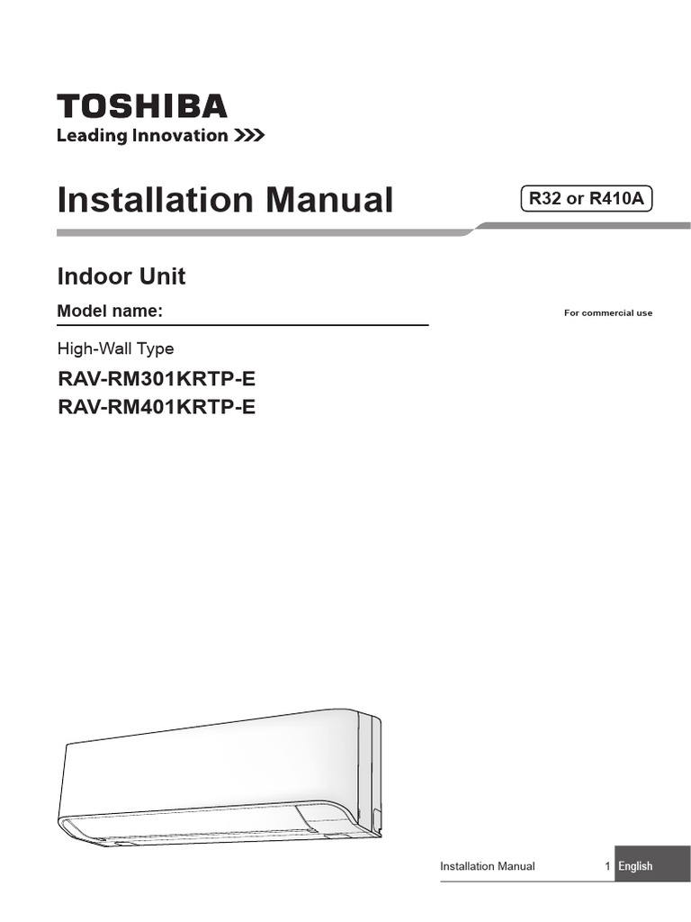 Im 1122650199 R32 Rav-Rm301 401krtp-E en | PDF | Air Conditioning ...