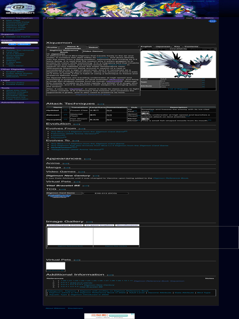 Xiquemon - Wikimon - The #1 Digimon Wiki | PDF