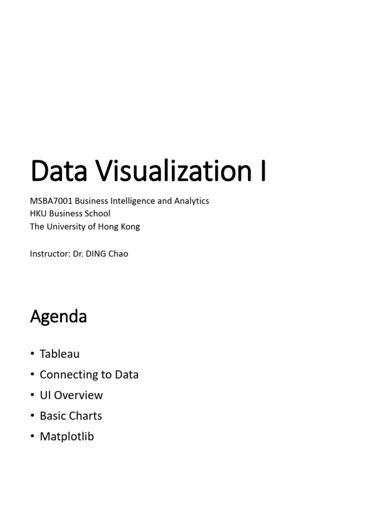 5.1 Data Visualization I | PDF | Pie Chart | Chart