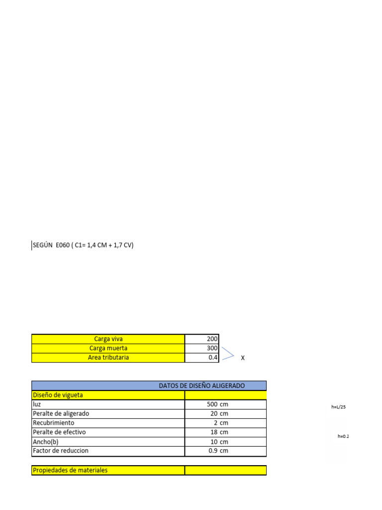 Calculo de Losa Aligerada | PDF Calculo de Losa Aligerada | PDF