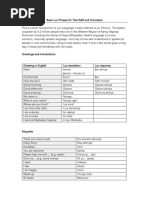 Different Types of Greetings in Hausa | PDF | Self-Improvement