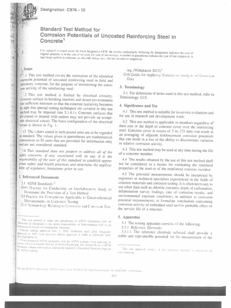 Astm C876 | PDF