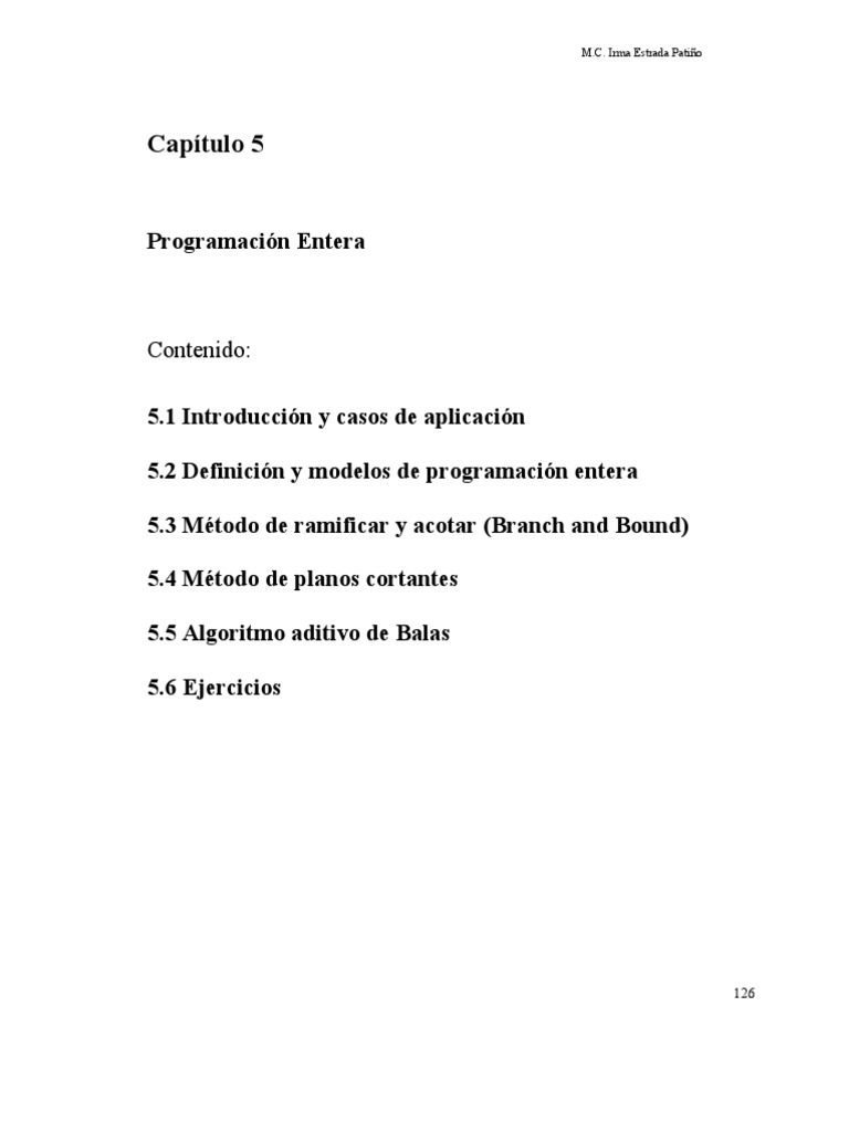 Unidad 5 | PDF | Programación lineal | infinito