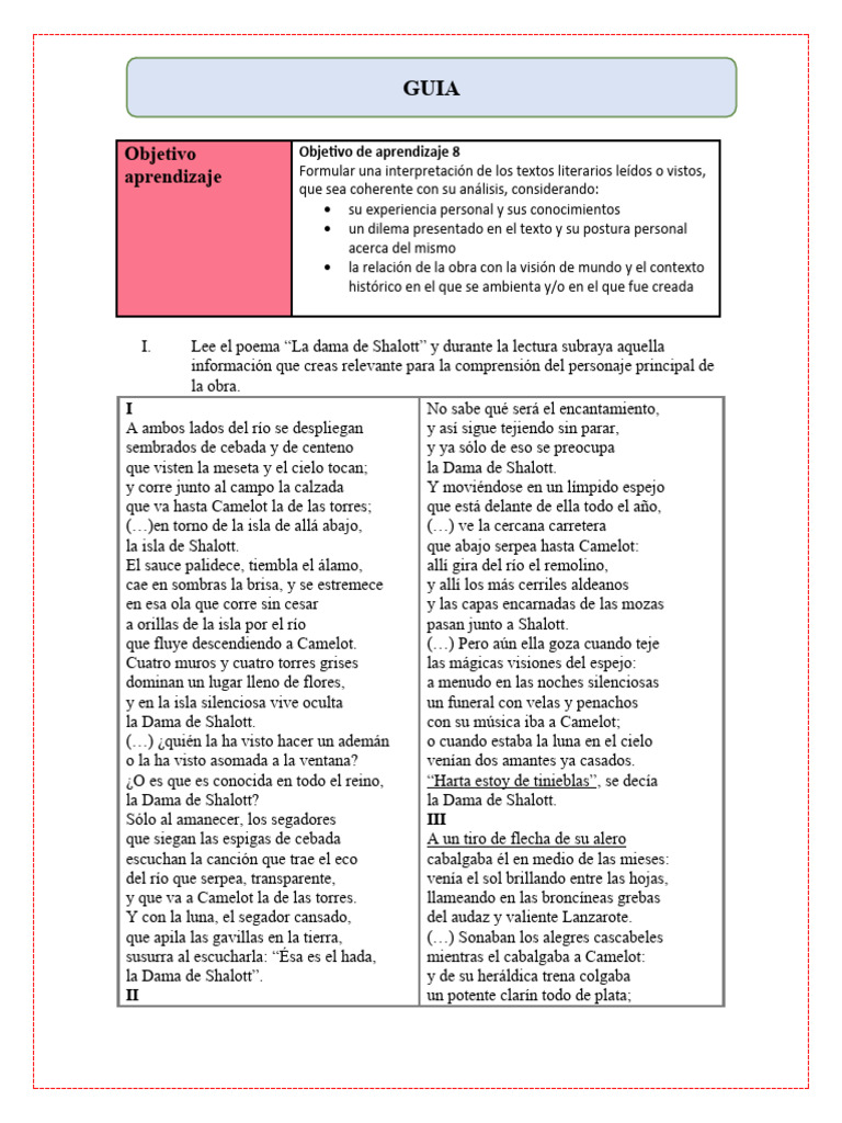 GUIA6 | PDF | Poesía | Clásicos