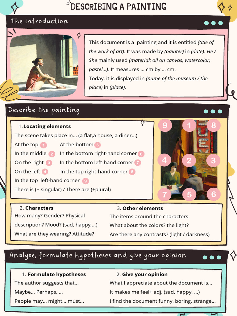 Describing A Painting 2 - pl77hd7k9ld | PDF | Art