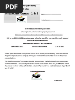 2025/2026 BECE Mock Science Paper 1 | PDF | Water | Soil