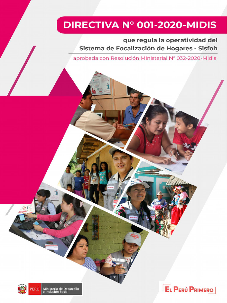 Directiva #001-2020-MIDIS | PDF