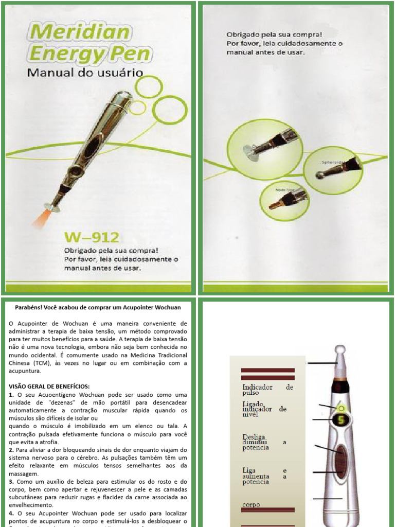 Guia do Acupointer Wochuan | PDF | Acupuntura | Músculo
