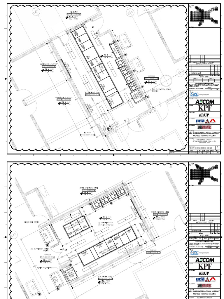 E2-E4 Substation Room Layout FN07 | PDF | Power Engineering