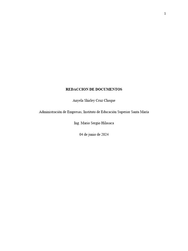 Redaccion de Documento1 | PDF | Fax | Comunicación