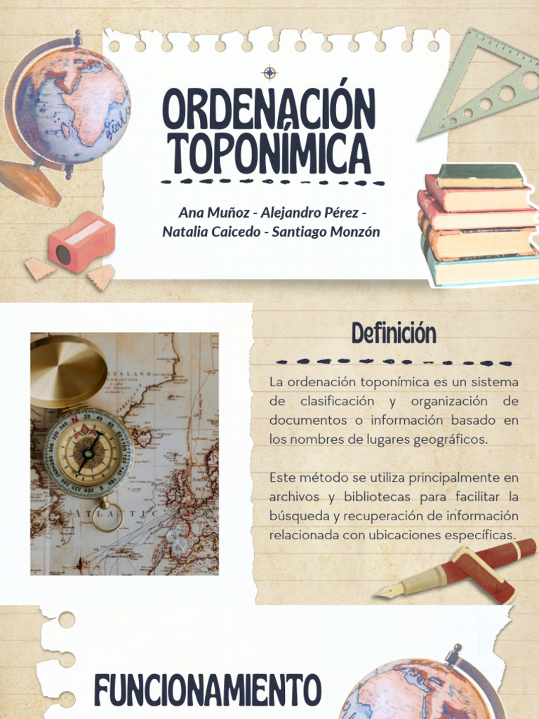 Ordenación Toponímica en Geografía | PDF