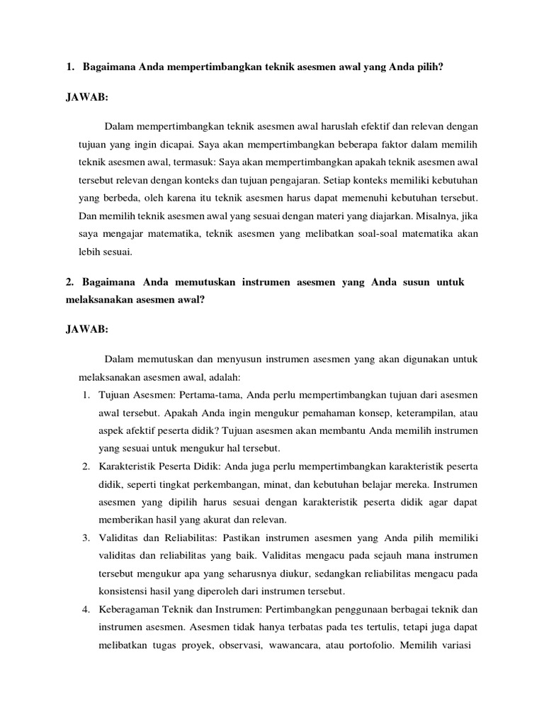 Elaborasi Pemahaman | PDF