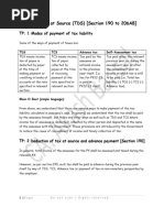 TDS Calculation On Salary in Excel | PDF