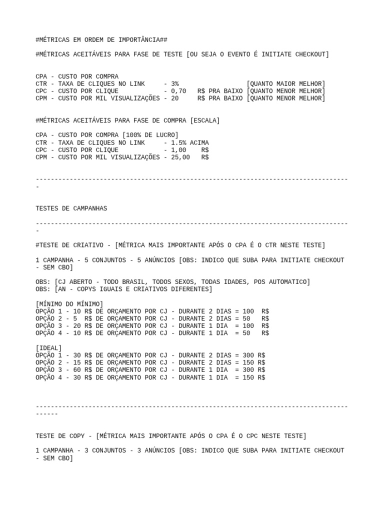 Aula 5 Mentoria Nova | PDF