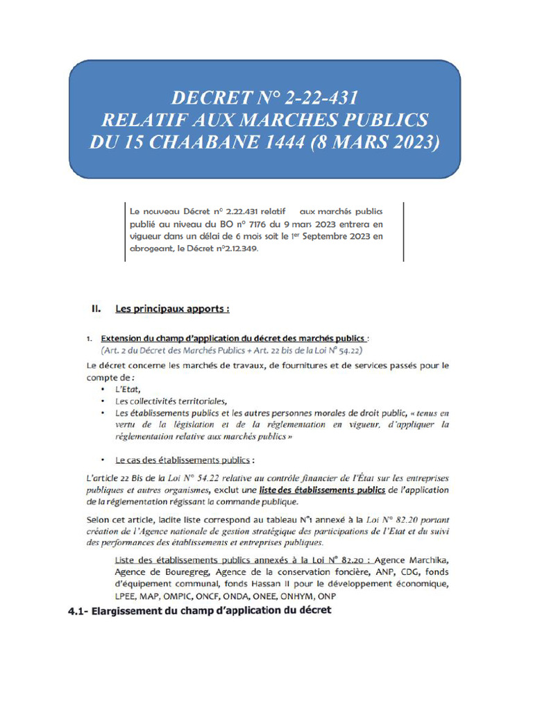 Nouveau Décret | PDF