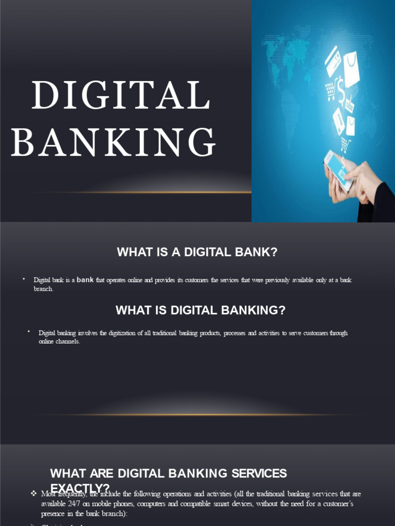 DIGITAL BANKING Ali Alherbwi | PDF | Banks | Online Banking
