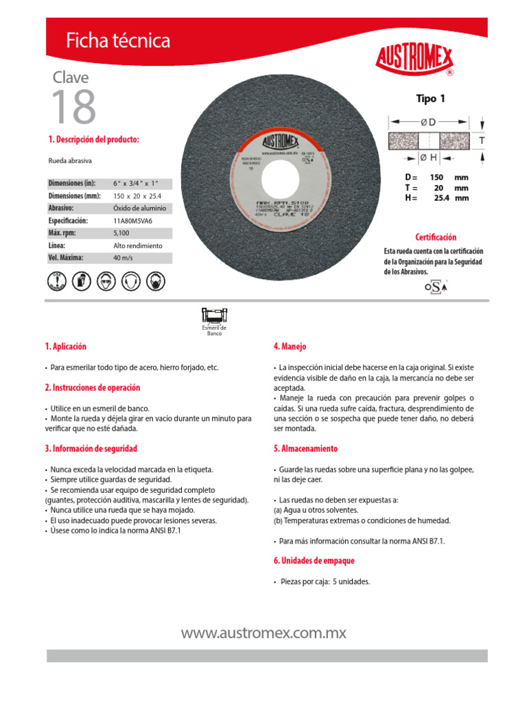 Austromex Clave 18 | PDF
