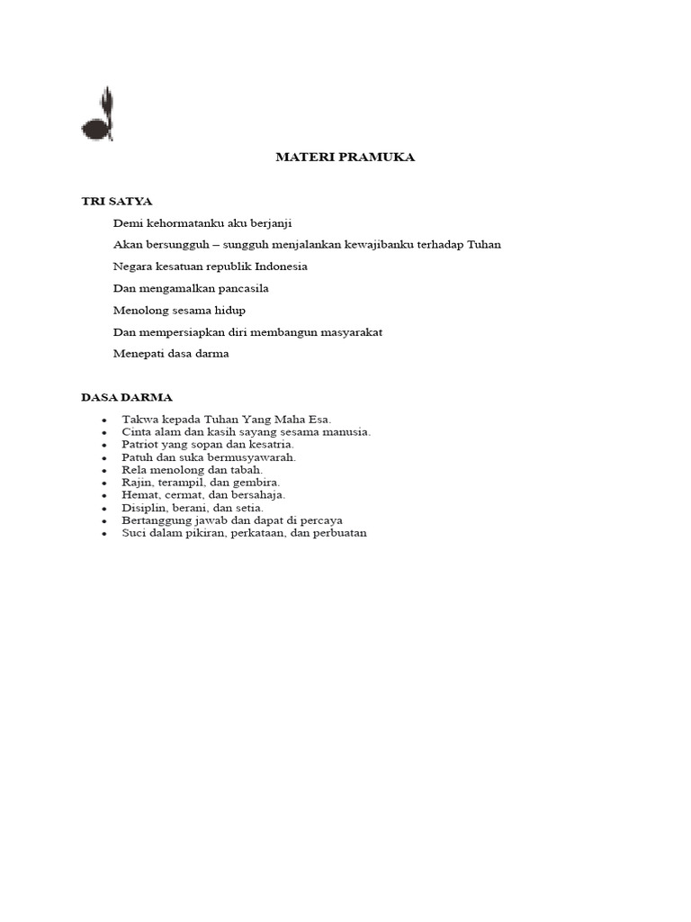 Materi Pramuka | PDF | Perjalanan