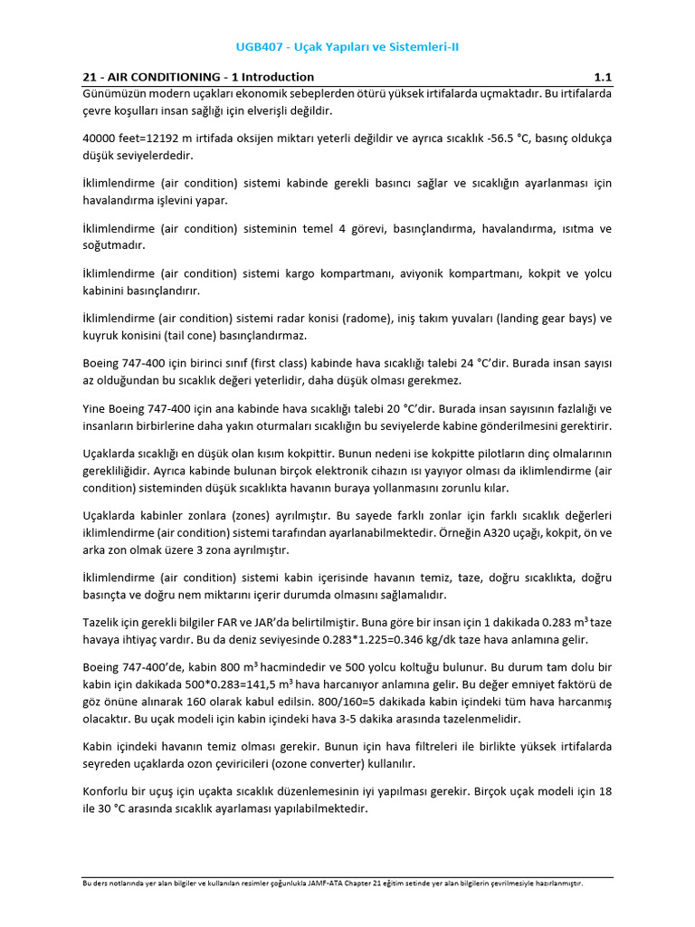 21 Air Conditioning | PDF