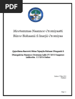 Labsii Lafa Baadiyyaa 248 2015 Irratti Ibsa A A Ibsaa Camadaatiin | PDF