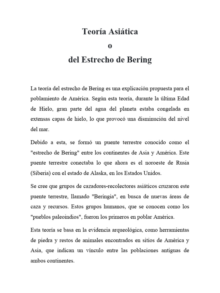 Teoría Asiática | PDF
