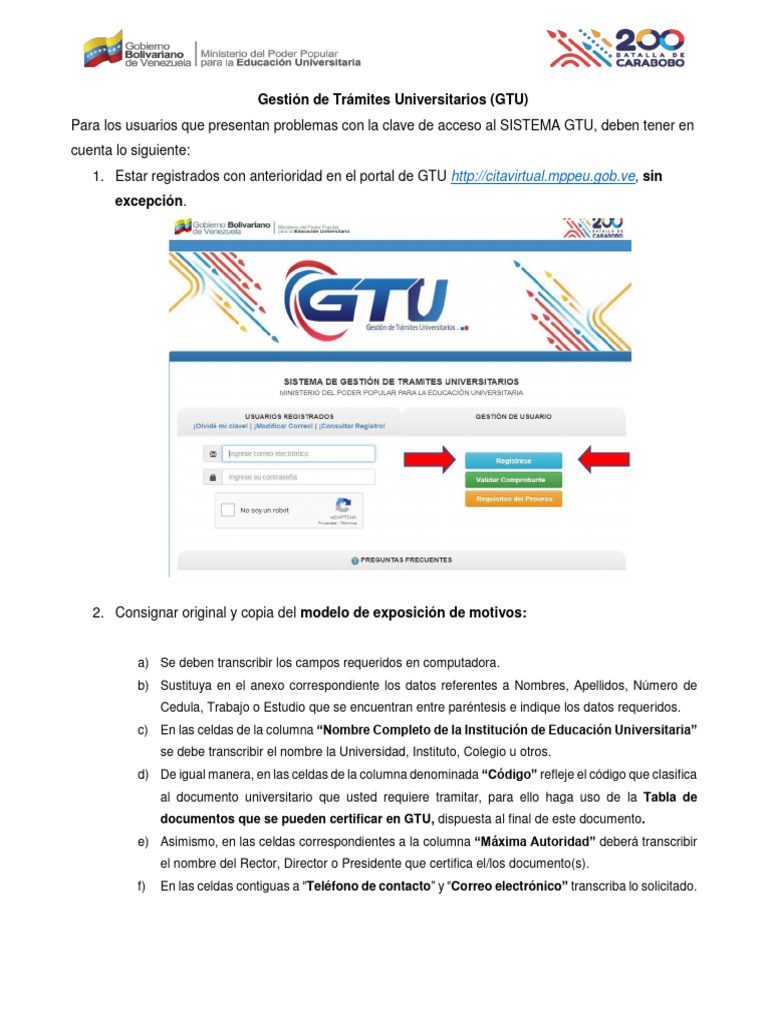 Indicaciones SICA | PDF