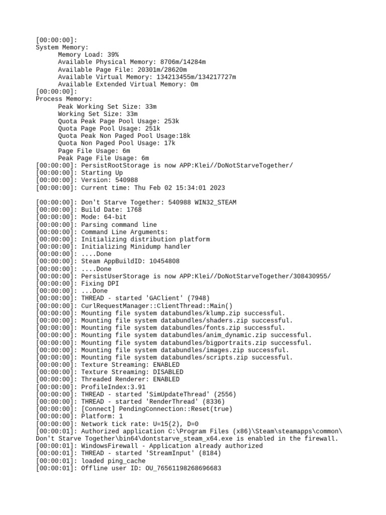 Client Log | Download Free PDF | System Software | Computing