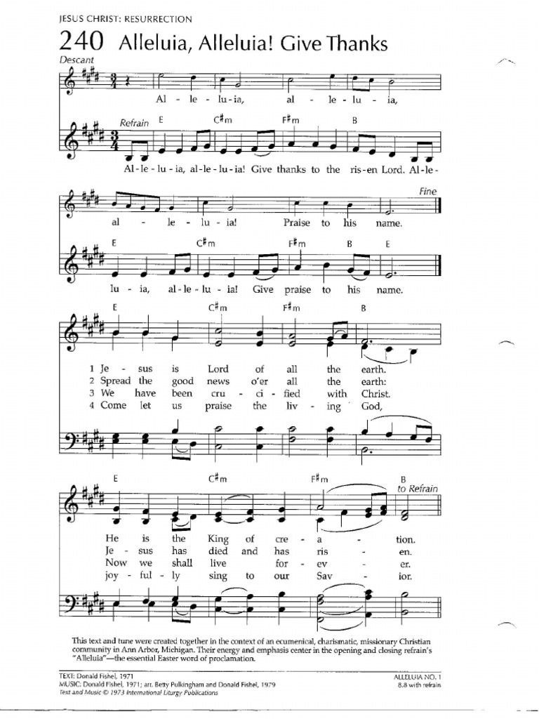Hymn 240 | PDF