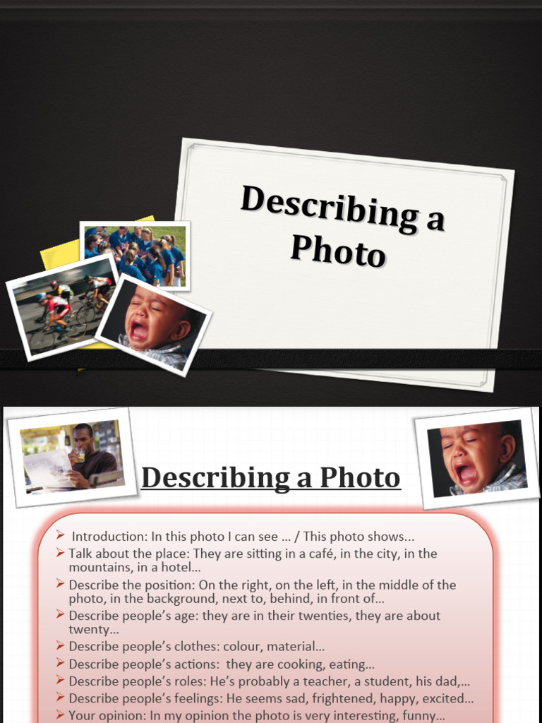 Describing a Photo | Download Free PDF | Clothing | Fashion