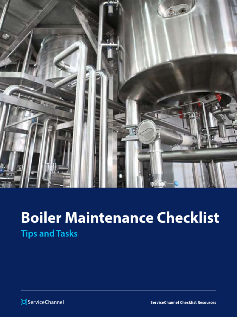 Servicechannel - Boiler Maintenance Checklist | PDF | Science ...