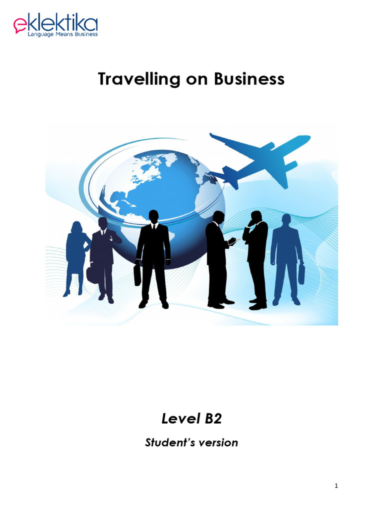Business Travel Vocabulary B2 Guide | PDF | Password | Computing
