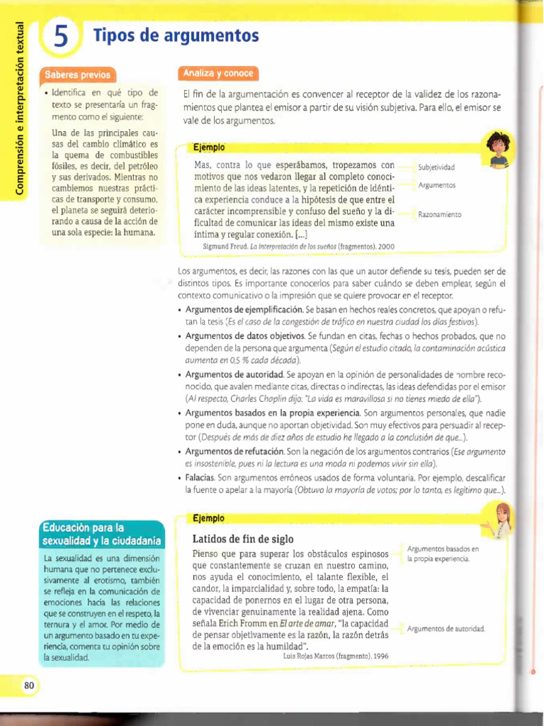 Tipos de argumentos | PDF