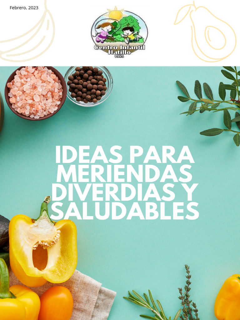Ideas para Meriendas Creativas | Descargar gratis PDF | Panes | Cocina ...