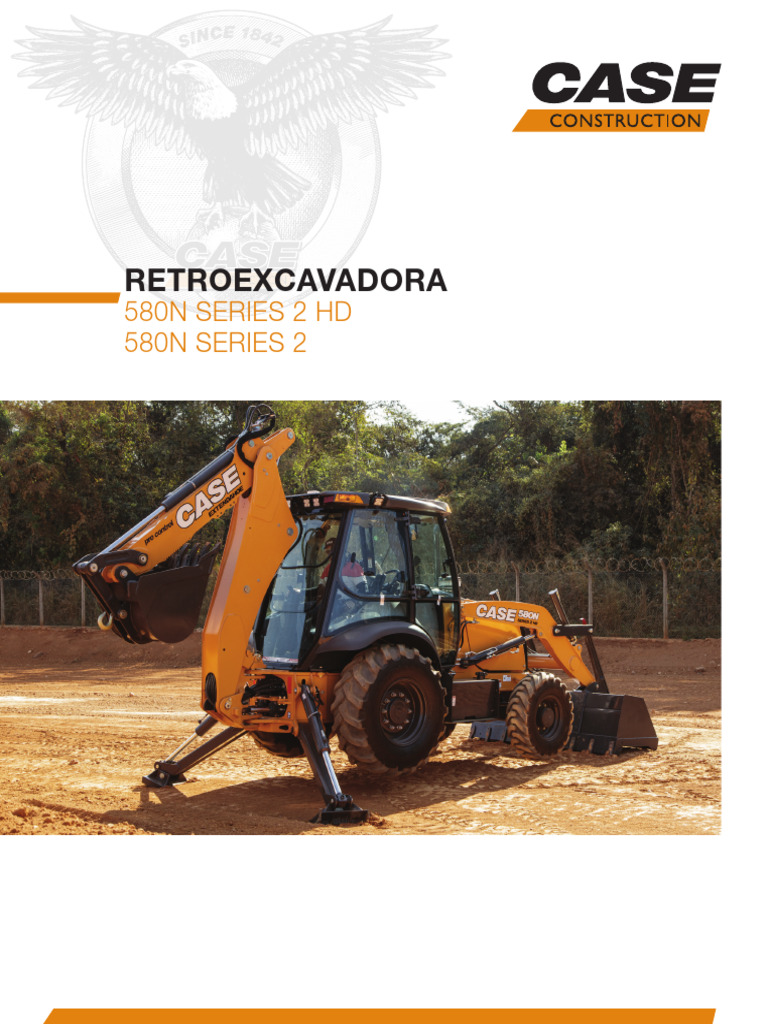 Cce - Folleto - Retroexcavadora - 580N Series 2 | PDF | Motores | Diodo ...