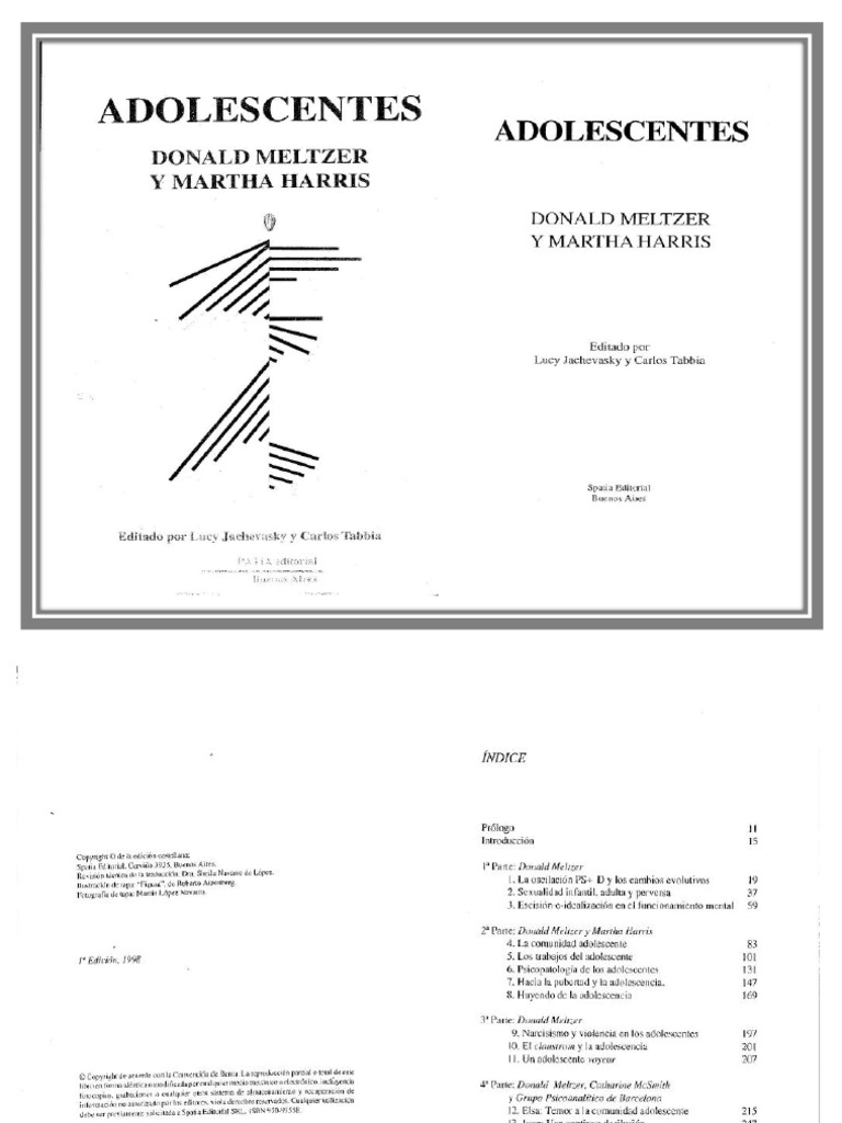 Adolescentes - Donald Meltzer | PDF