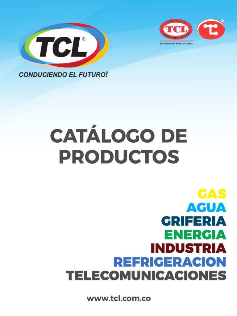 Catalogo Productos TCL | Descargar gratis PDF | Tornillo | Componentes