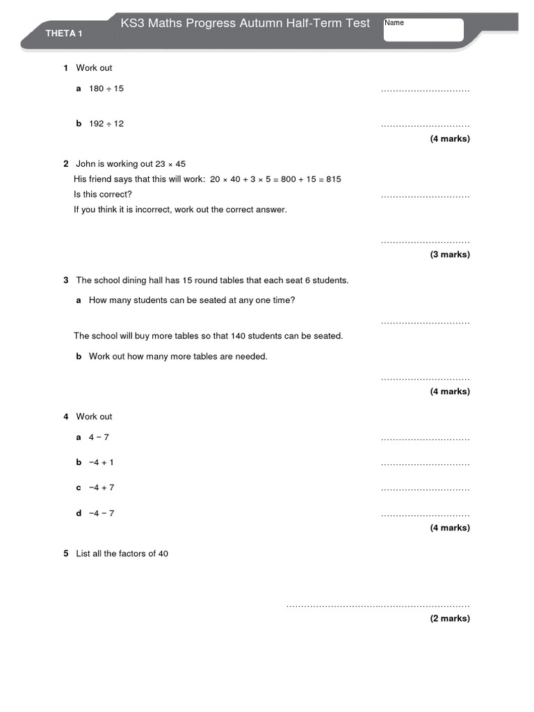 Dokumen - Tips Ks3 Maths Progress Ks3 Maths Progress Author For Pearson Education Oxford Subject ...