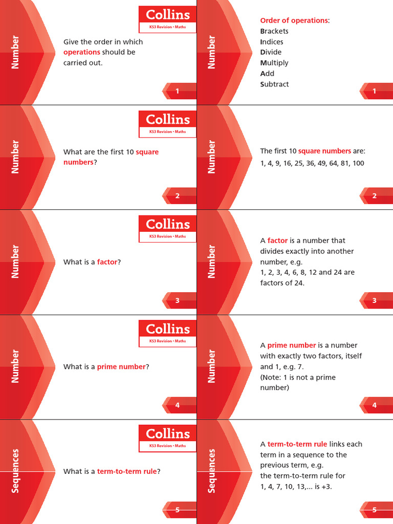 KS3 Maths Revision Guide | PDF | Area | Triangle