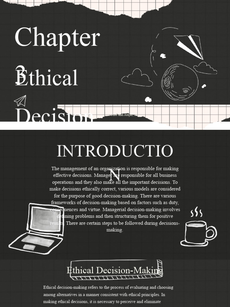 Chapter 3 Ethics | PDF | Decision Making | Morality