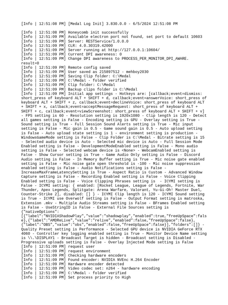 Medal Log 20240605 | PDF | Computing | Computer Engineering