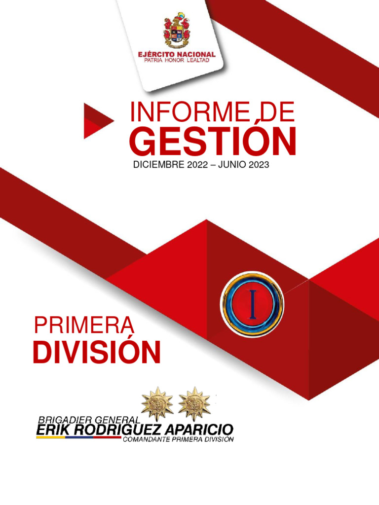 Informe de Gestion BG. RODRIGUEZ | Descargar gratis PDF | Sargento ... Informe de Gestion BG. RODRIGUEZ | Descargar gratis PDF | Sargento ...
