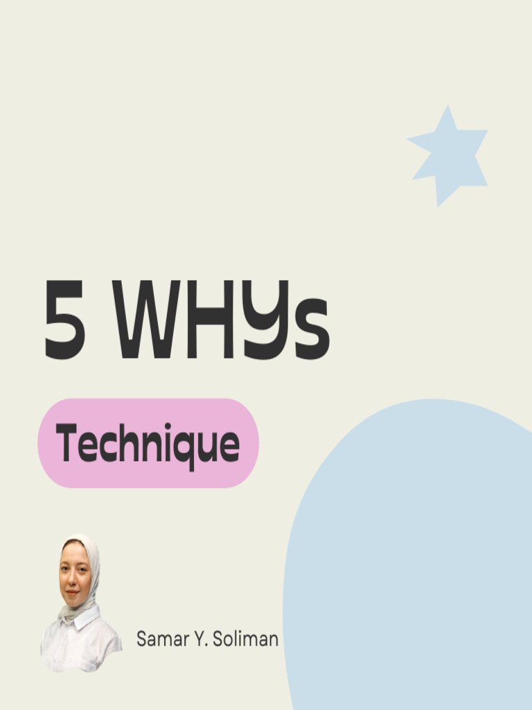 Five Whys For Root Cause Analysis | PDF