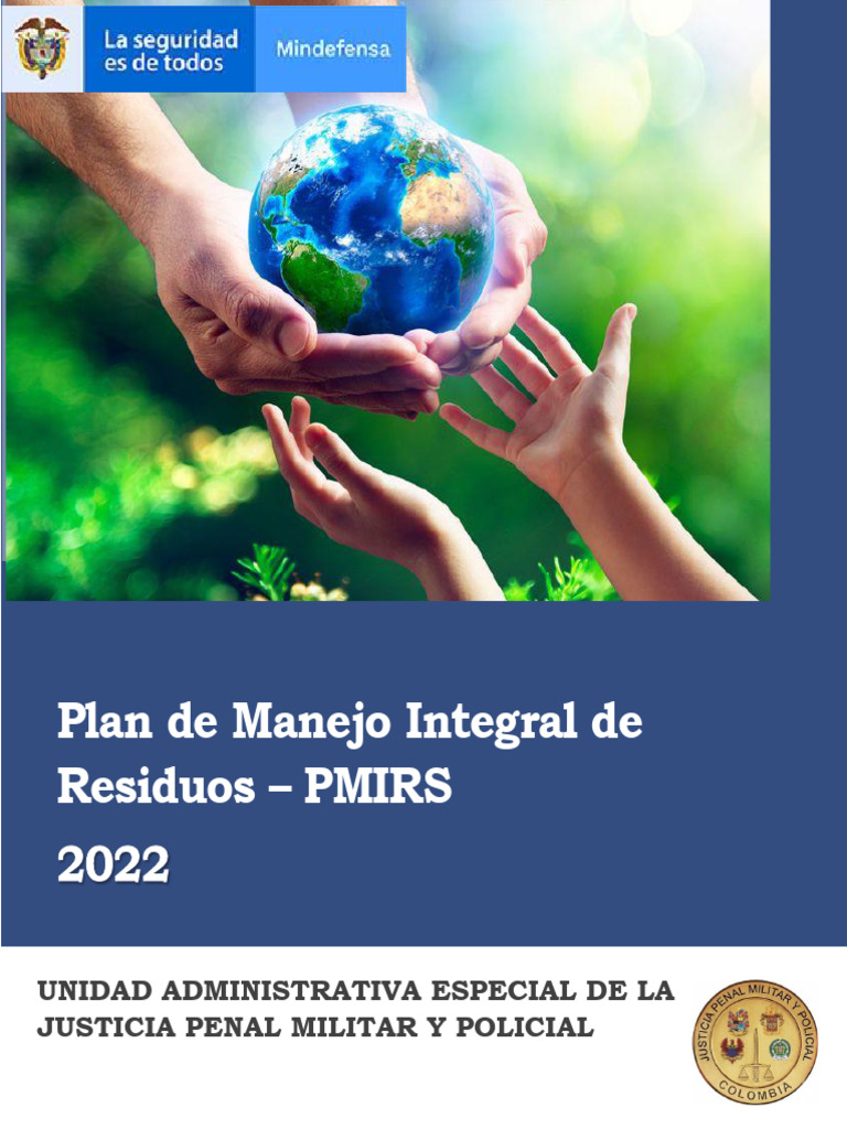 Plan de Manejo Integral de Residuos V1 | PDF | Residuos | Vertedero