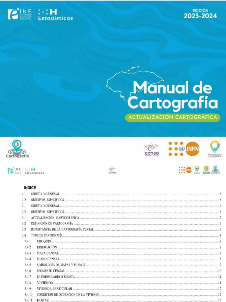 VF Manual Cartografico 2023 2024 Corregido | PDF | Mapa | Cartografía