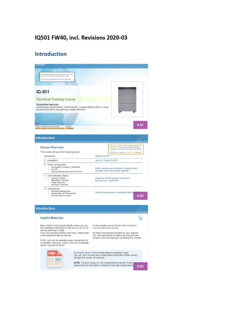 IQ501-40 Print ENG v1-4 200312 | PDF | Computing